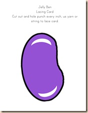 J is for Jelly Bean (Alternative) - Confessions of a Homeschooler